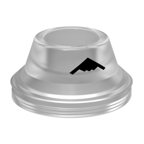 Teflon White Custom Chuff Cap » BomberTech